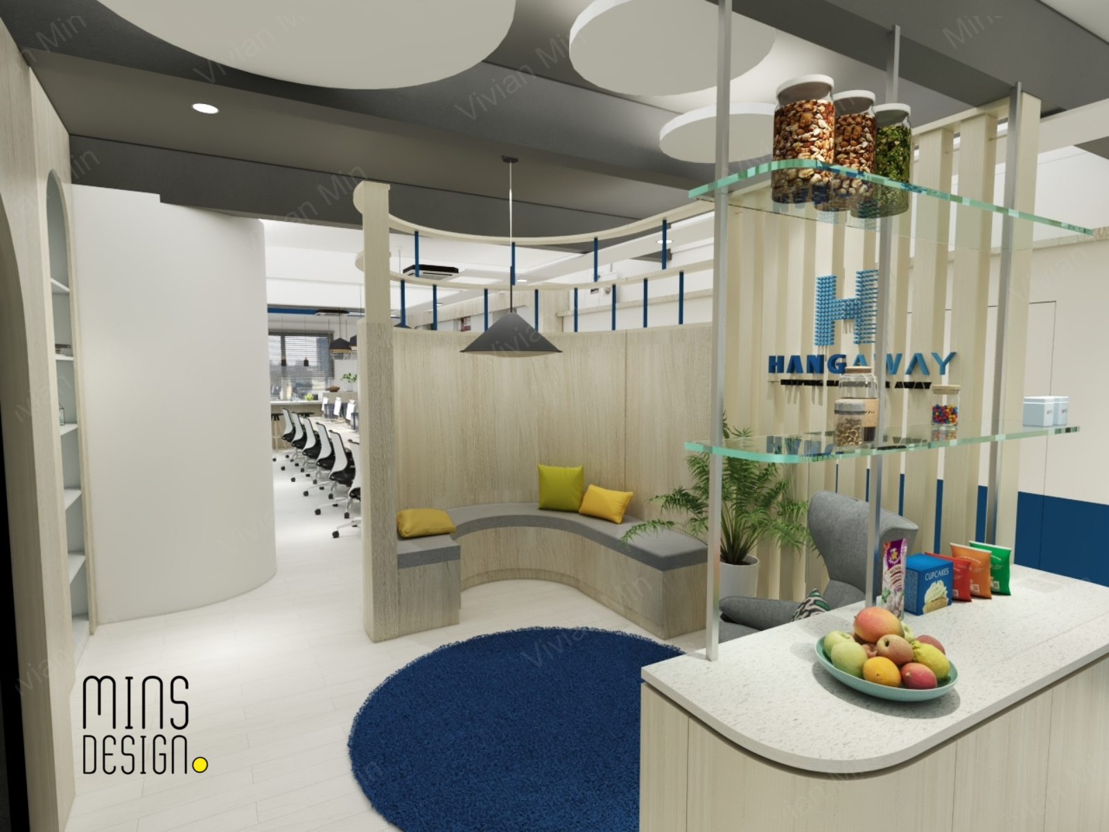 Hangaway Office HQ @Kepong - Mins Design.